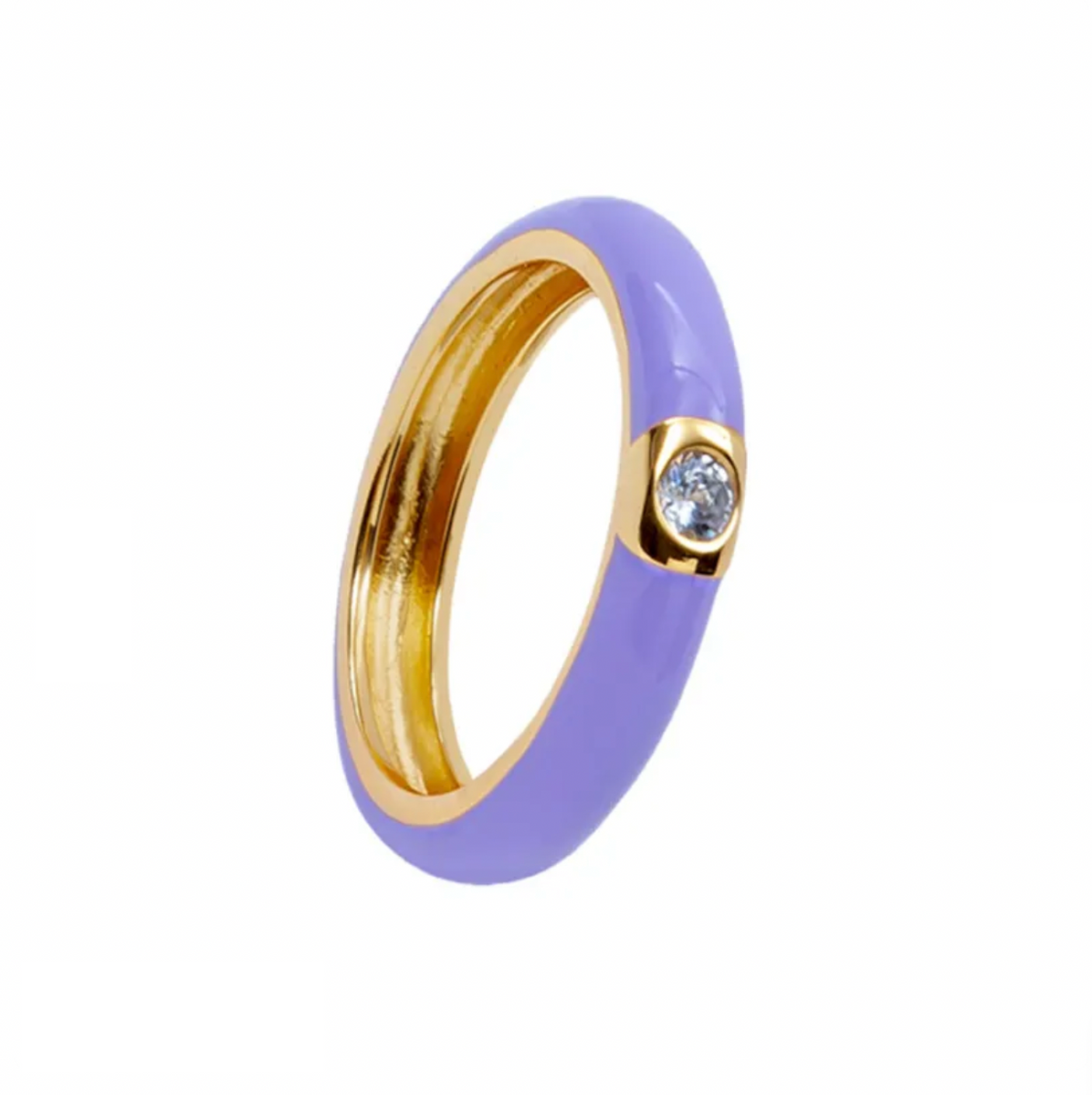 Skylar Diamond Enamel Rings – Boutique Suarez Co.